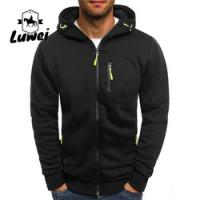 China Cropped Moletons Hooded Fitness Slim Fit Jogger Sweat-shirt Bluza Casual Zipper Sweatshirts Mens Outerwear Pullover for sale