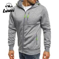 China Cropped Moletons Hooded Fitness Slim Fit Jogger Sweat-shirt Bluza Casual Zipper Sweatshirts Mens Outerwear Pullover for sale