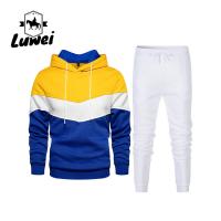 China Moletons Heavy Two Piece Set Pullover Sweat-shirt  Logo Designer Cotton Men's Hoodies & Sweatshirts Set for sale