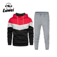 China Moletons Heavy Two Piece Set Pullover Sweat-shirt  Logo Designer Cotton Men's Hoodies & Sweatshirts Set for sale