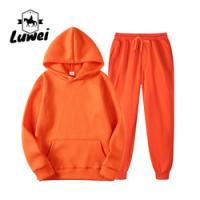 China Custom Felpe Con Cappuccio Bluzy Bulk Premium Blank Oversized Cut And Sew Heavy Sweatpants And Hoodie Set for sale