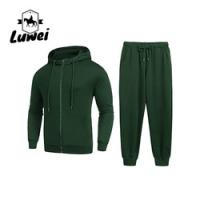China Fashion Jogger Pullover Custom Made Oversized Plain Zip Bluza Moletons Mens Sweatsuits 2 Piece Hoodie Tracksuit Sets for sale