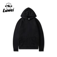 China Heavyweight Felpa Plain Sky Blue Hoodie Bluza Organic Cotton Pull Over Hooded Sweatshirt Men Fleece Jogging for sale