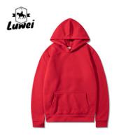 China Heavyweight Felpa Plain Sky Blue Hoodie Bluza Organic Cotton Pull Over Hooded Sweatshirt Men Fleece Jogging for sale
