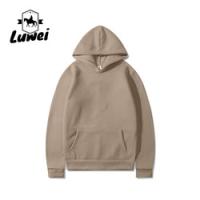 China Heavyweight Felpa Plain Sky Blue Hoodie Bluza Organic Cotton Pull Over Hooded Sweatshirt Men Fleece Jogging for sale