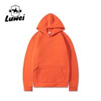 China Heavyweight Felpa Plain Sky Blue Hoodie Bluza Organic Cotton Pull Over Hooded Sweatshirt Men Fleece Jogging for sale