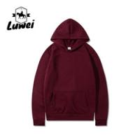 China Heavyweight Felpa Plain Sky Blue Hoodie Bluza Organic Cotton Pull Over Hooded Sweatshirt Men Fleece Jogging for sale