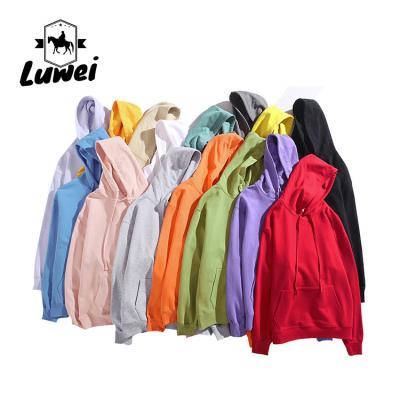 China Moletons Cotton Sweatshirt Oversize Custom Gym Bulk Felpa Sports Premium Plain White Heavyweight Streetwear Hoodie for sale