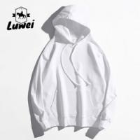 China Moletons Cotton Sweatshirt Oversize Custom Gym Bulk Felpa Sports Premium Plain White Heavyweight Streetwear Hoodie for sale