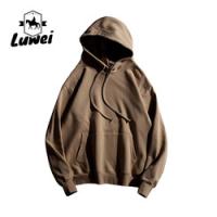 China Moletons Cotton Sweatshirt Oversize Custom Gym Bulk Felpa Sports Premium Plain White Heavyweight Streetwear Hoodie for sale