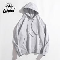 China Moletons Cotton Sweatshirt Oversize Custom Gym Bulk Felpa Sports Premium Plain White Heavyweight Streetwear Hoodie for sale