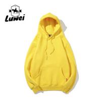 China Streetwear Knitted Blank Custom Logo Cotton Black 320g Fitted Gym Over Size Pullover Tracksuit Mans Hoodies for sale