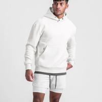 China Oversized 35% Cotton 65% Polyester Street Wear Fitted Felpe Con Cappuccio Sweatshirts Cotton Plain Men Hoodies Pullover for sale