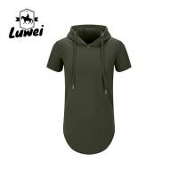 China Over Size Knitted Hip Hop Mens Gym Short Sleeve Streetwear Clothing Blank Long Pullover Men Hoodies & Sweatshirt for sale