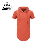 China Over Size Knitted Hip Hop Mens Gym Short Sleeve Streetwear Clothing Blank Long Pullover Men Hoodies & Sweatshirt for sale