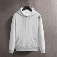 China Bluzy Sublimation Oversize 400g Cotton Sweatshirt Premium Workout Plain Street Wear Men's Hoodies & Sweatshirts for sale