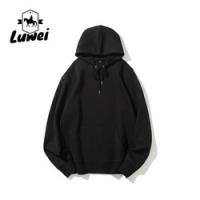 China Embroidered Blank Felpa 80% Cotton 280g Sweatshirts Fitted Heavy Men Pullover Jumper Hoodies Cotton for sale