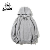 China Embroidered Blank Felpa 80% Cotton 280g Sweatshirts Fitted Heavy Men Pullover Jumper Hoodies Cotton for sale