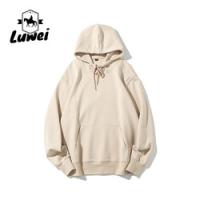 China Embroidered Blank Felpa 80% Cotton 280g Sweatshirts Fitted Heavy Men Pullover Jumper Hoodies Cotton for sale