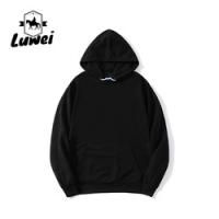 China Sudaderas Con Capucha 280g 65%Cotton Sweatshirts Knitted Black Fitted Bluzy Polyester Over Size Mens Gym Man Hoodies for sale