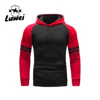 China Sweatshirt Felpa Uomo Sublimation Male Logo Premium Cotton Contrasting Colors Street Wear Over Size Hoodi For Man for sale