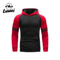 China Sweatshirt Felpa Uomo Sublimation Male Logo Premium Cotton Contrasting Colors Street Wear Over Size Hoodi For Man for sale