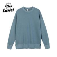 China Plain Retro Heavy Weight Pullover Oversized 380g 100% Cotton Men's Hoodies & Sweatshirts With Pocket for sale