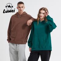 China High Quality Sublimation Slim Fit Heavy Weight Fluffy Black Pure Cotton 420g Washed Retro Thick Crop Top Hoodie for sale