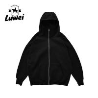 China Multi Color over Size Soft Unisex Gym Drawstring Black Mens Pullover 350g Cotton Hoodie Man and Jogger for sale