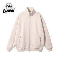 China Streetwear Designers Zipper Sweatshirt Thick Men's Sport Pullover Oversized 360g Polar Fleece Knitting Pullover for sale