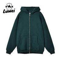 China Wholesale Designer Melanin Heavyweight Oversized Slimfit Heavy Duty 360g Cotton Zip Hood Personalised Hoodies for sale