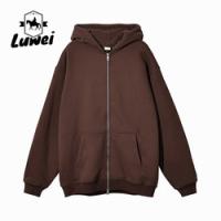 China Wholesale Designer Melanin Heavyweight Oversized Slimfit Heavy Duty 360g Cotton Zip Hood Personalised Hoodies for sale