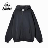 China Wholesale Designer Melanin Heavyweight Oversized Slimfit Heavy Duty 360g Cotton Zip Hood Personalised Hoodies for sale