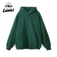China Oversized Thick Hip Hop Plain Sublimation Cropped Hoody Cotton Hooded Drawstring Pocket Men's Sweatshirt for sale