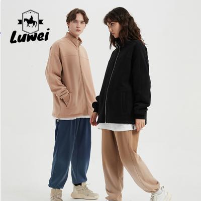 China Winter Zipper Stand Collar Printed Black Jogger Soft 400g Polar Fleece Thicken Hoodie Mens Pullover Hoody with Zipper for sale