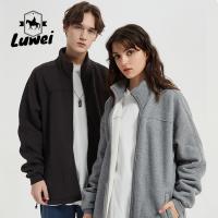 China Winter Zipper Stand Collar Printed Black Jogger Soft 400g Polar Fleece Thicken Hoodie Mens Pullover Hoody with Zipper for sale