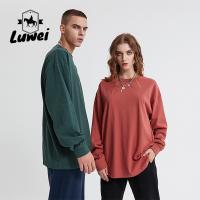 China Organic Heavyweight Cotton Hoodie Reflective Camo Crewneck Sweatshirt 310g for sale