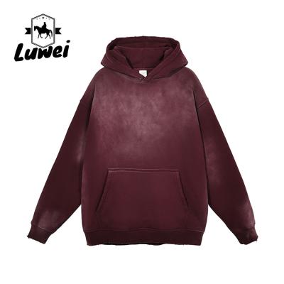 China Pull Over Heavyweight Cotton Hoodie Oversized Blanket Sweatshirts Unisex for sale