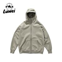 China Unisex Heavyweight Cotton Hoodie Pullover Oversized Male Blank Sweatshirts for sale