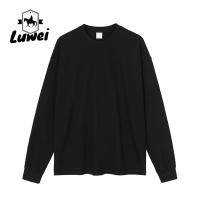 China Heavy Weight Cotton Knitted Hoodie Two Tone Cut Sew Crewneck Sweatshirt for sale