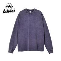 China Oversized Heavyweight Cotton Hoodie Dropped Shoulder Embroidery Sweatshirt for sale