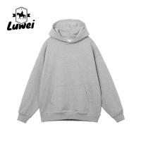 China Custom Sublimation Pullover Logo Printing 100%Cotton Slimfit Embroidery Unisex Blank Plain Men's Hoodies for sale