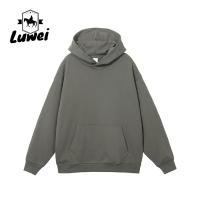 China Embroidery Custom Quality Gym Sports Polyester Washed Oversize Sweatshirt White Embroidery Men's Hoodies for sale