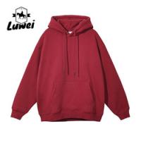 China Winter Custom Oversized Plain 100% Cotton Blank Hoodies Pullover Unisex Bulk Plus Size Men's Hoodies & Sweatshirts for sale