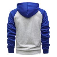 China ODM/OEM wholesale puls size men's hoodies full zip up custom print logo hoodie for man for sale