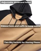 China ODM/OEM wholesale puls size men's hoodies full zip up custom print logo hoodie for man for sale
