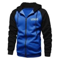 China ODM/OEM wholesale puls size men's hoodies full zip up custom print logo hoodie for man for sale