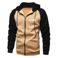 China ODM/OEM wholesale puls size men's hoodies full zip up custom print logo hoodie for man for sale