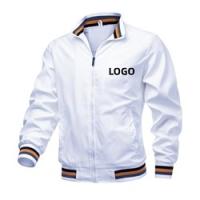 China Leisure Classic American Style Comfortable Plus Size Loose Custom Logo Bomber College Baseball Jackets For Mens for sale