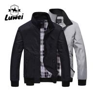 China Professional Winter Bomber Outdoor Trending Softshell Utility Sportswear Thin Stand Collar Men Full Warm Jackets for sale